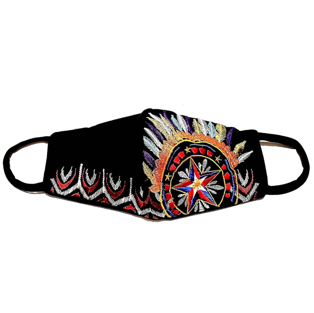 FACE MASK Filipino "luzviminda" Pinoy Washable Embroidered Dust Mask ...
