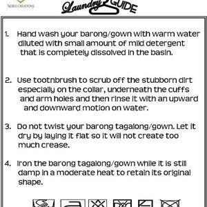 FILIPINIANA Dress Hand Painted Off-shoulder Cocoon Silk BARONG TAGALOG ...