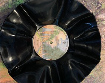 Melted Vinyl Record - Etsy