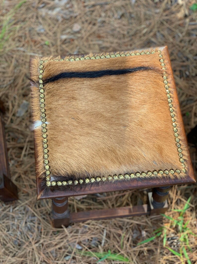 ALL SOLD. Please Ask Me About More Stools Available. PAIR of Antique ...