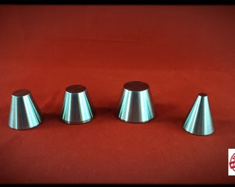 Steel Folding Cone Set 1/4, 1/2 5/8, 3/4 and Spacer Use With 17 Degree ...