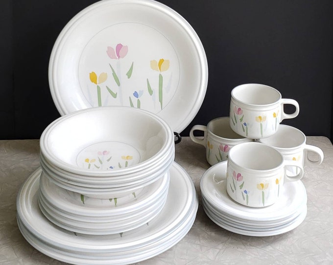Vintage 20pc Studio Nova mikasa FRESH MINT 1984-1997 Dinnerware Set ...