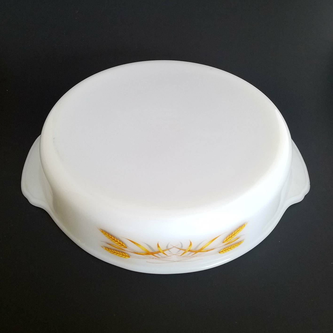 Fire King Wheat Pattern Cake Pan With Handles 1962-1966 - Etsy