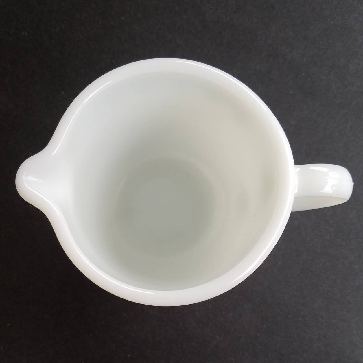 Vintage Pyrex Milk Glass Creamer Snowflake Blue Pattern 1970s | Etsy