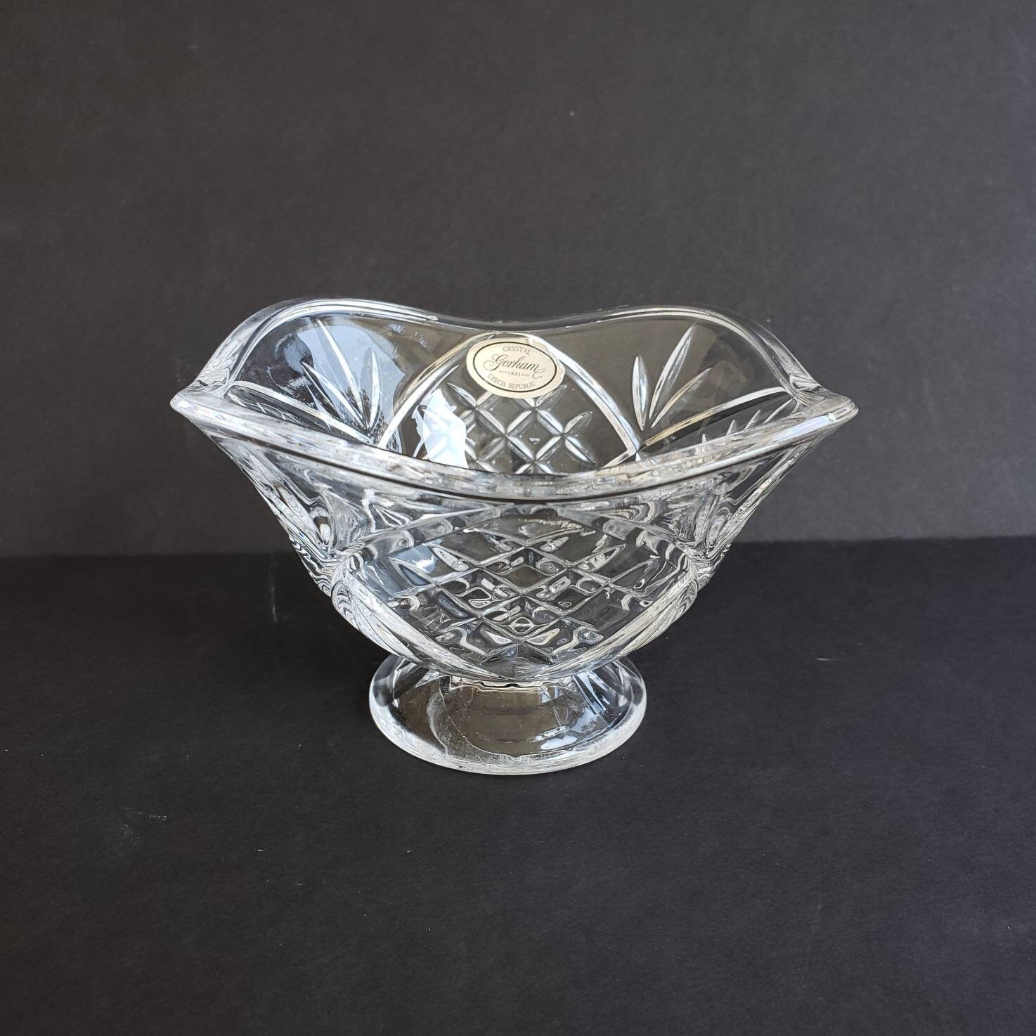 Home & Living Dining & Serving Czech Cut Crystal Bowls Gorham Crystal ...