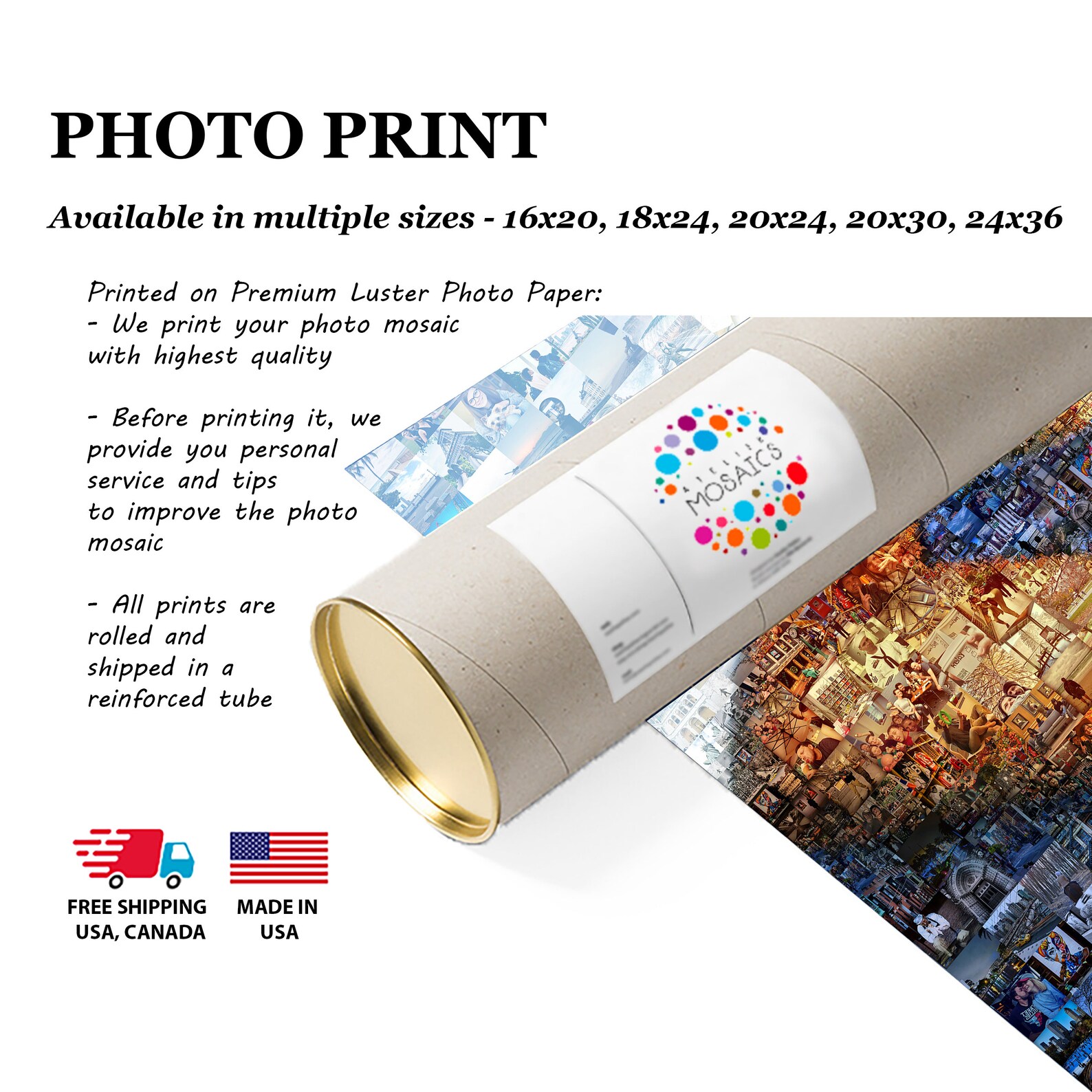 Anniversary Collage Unique Gift Collage Gift Photo Collage | Etsy