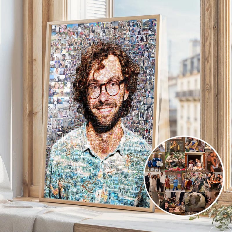 Mosaic Tile Photo Frames - Etsy