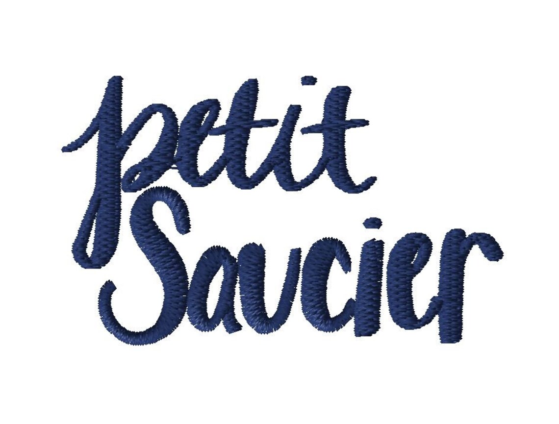 Chef Sous Chef Petit Saucier Chef De Partie Embroidery File, Sibling ...