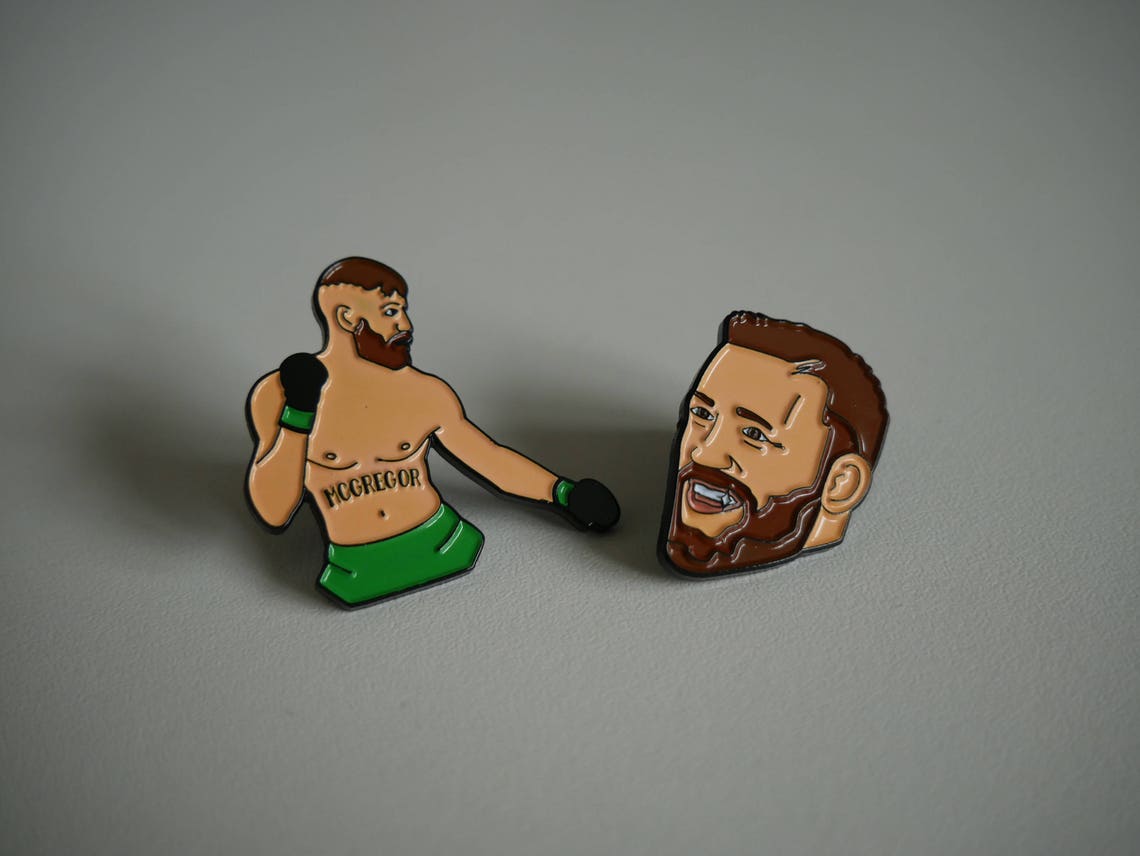 Notorious Conor Mcgregor MMA Fighting Stance 30mm | Etsy