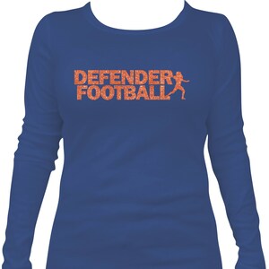 Defender Football SVG File for Tshirts and Decals - Etsy