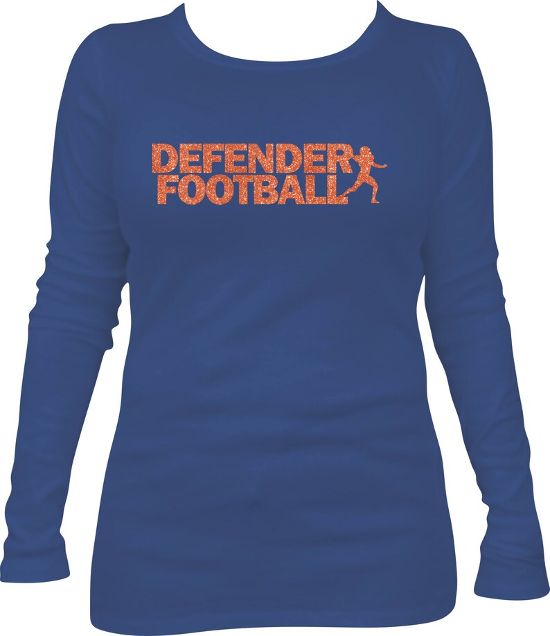 Defender Football SVG File for Tshirts and Decals - Etsy