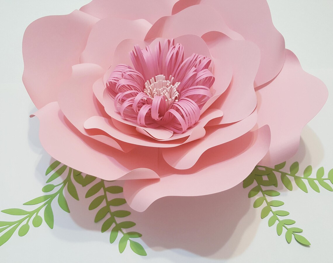 Beautiful Paper Flower Template PDF Digital Version for | Etsy