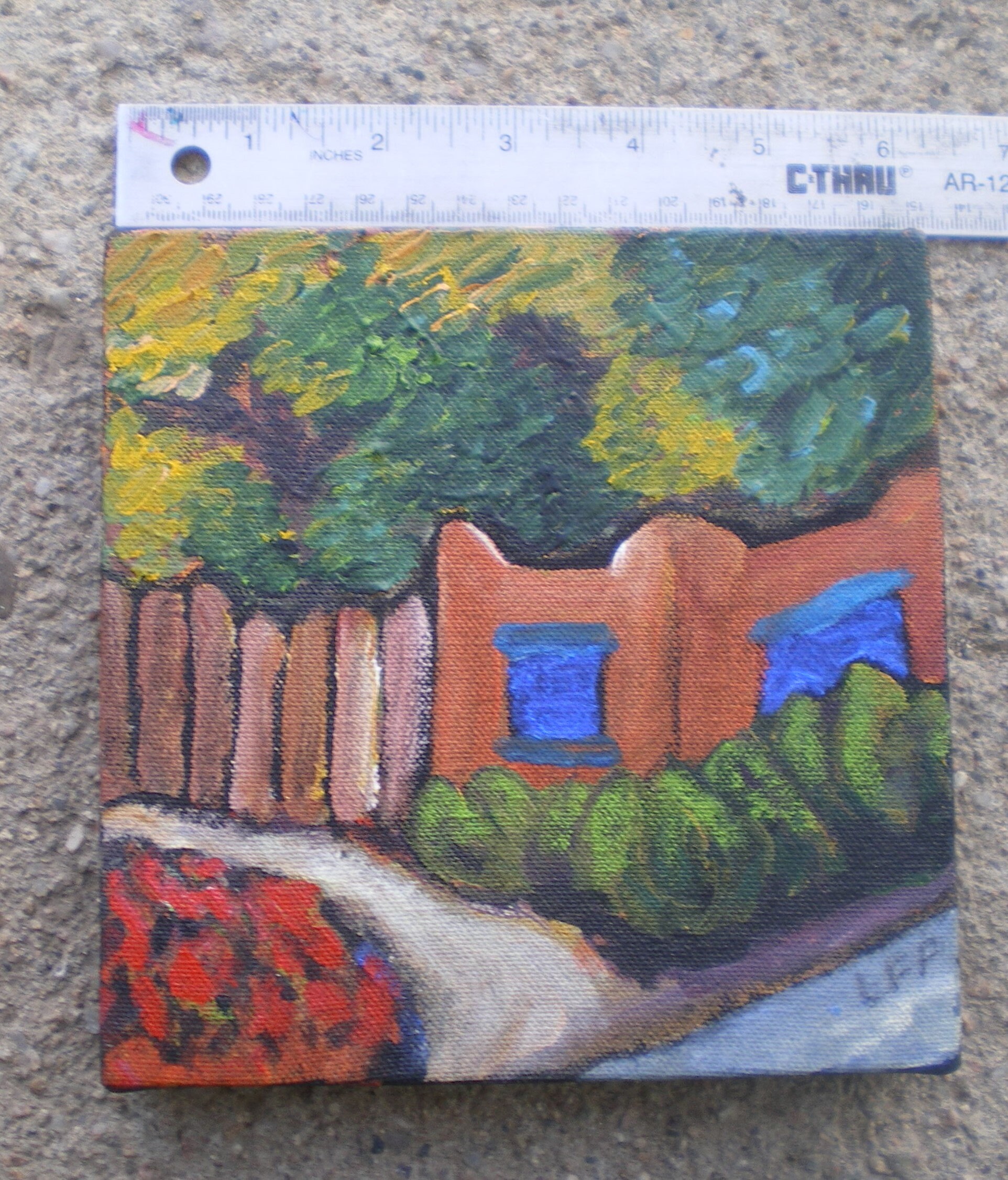 ORIGIINAL Last Fall Color Taos Cute Little Casita Taos New - Etsy