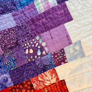 Rainbow Roll Quilt Pattern - Etsy