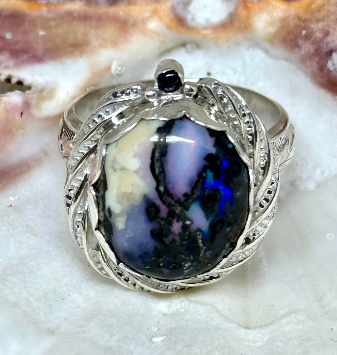Iconic and Mysterious, This Statement Purple Opal Holds a Myriad of ...