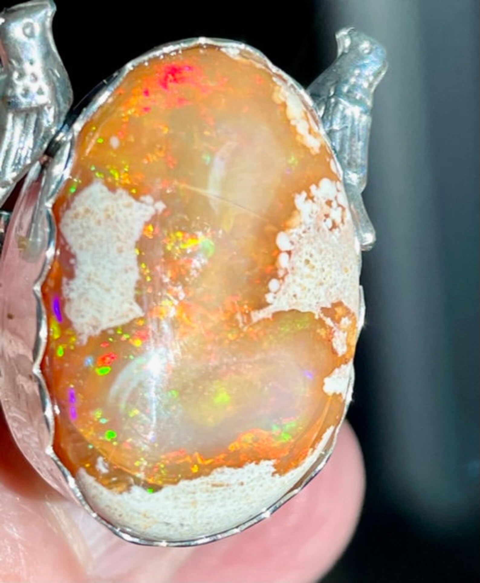 Miraculous and Transcendent This Mexican Fire Opal Captures - Etsy