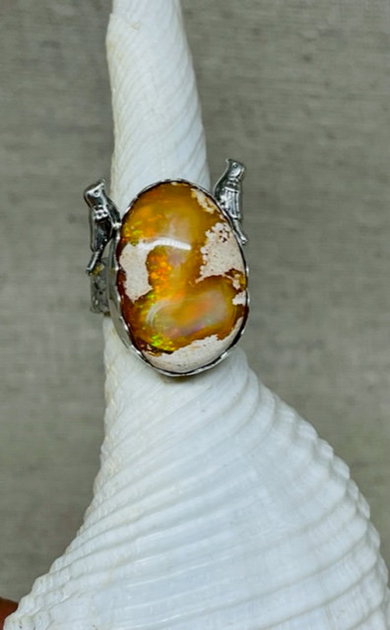 Miraculous and Transcendent This Mexican Fire Opal Captures - Etsy