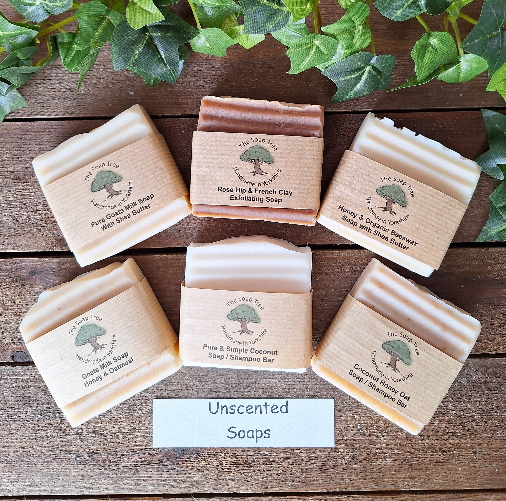 100% Organic Unscented Handmade Soaps, Fragrance Free All Natural. Made ...