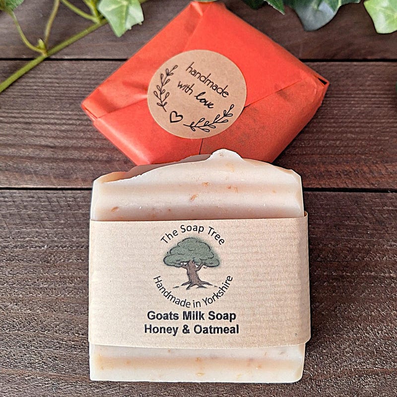 Goat Oatmeal Soap - Etsy UK