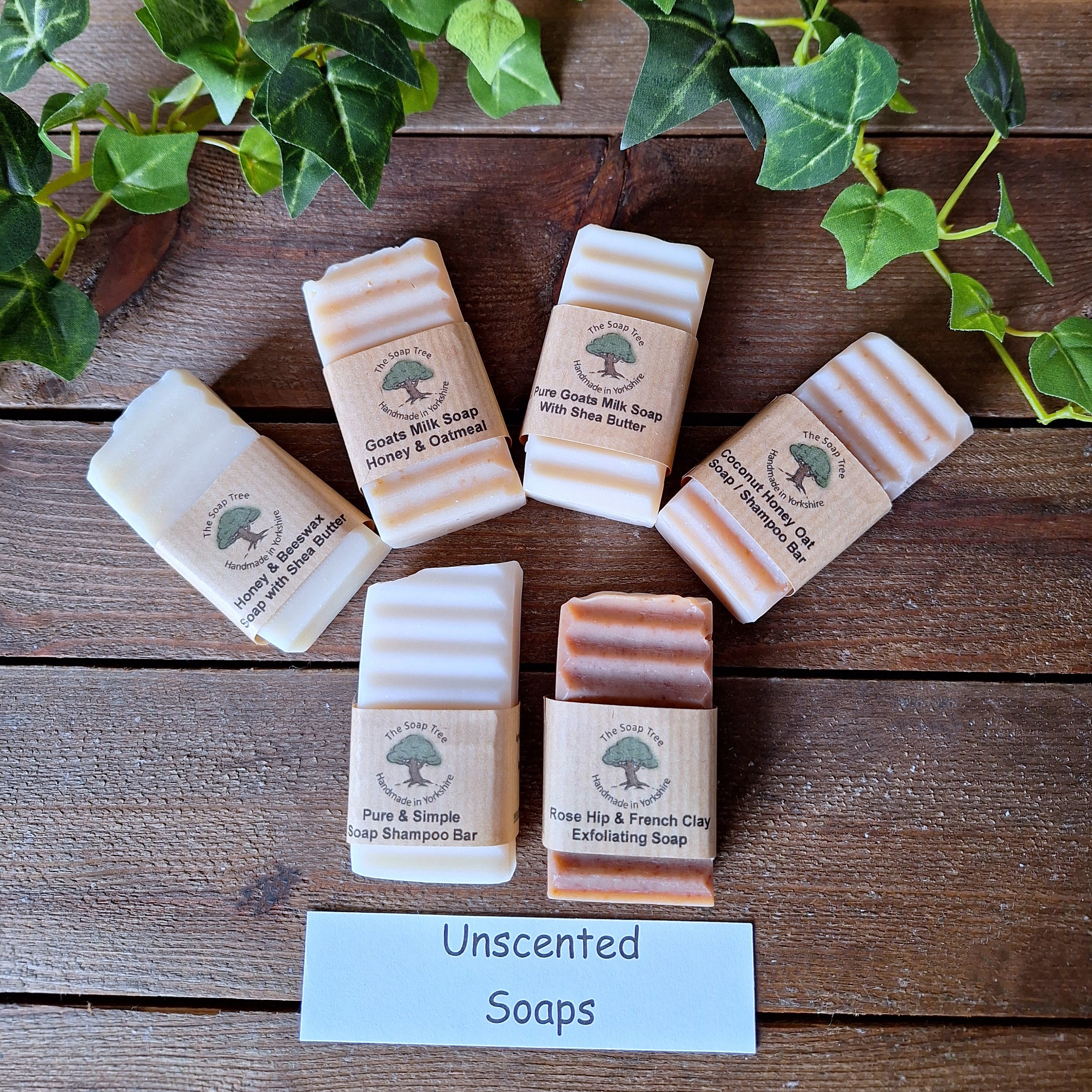 100% Organic Unscented Handmade Soaps, Fragrance Free All Natural. Made ...