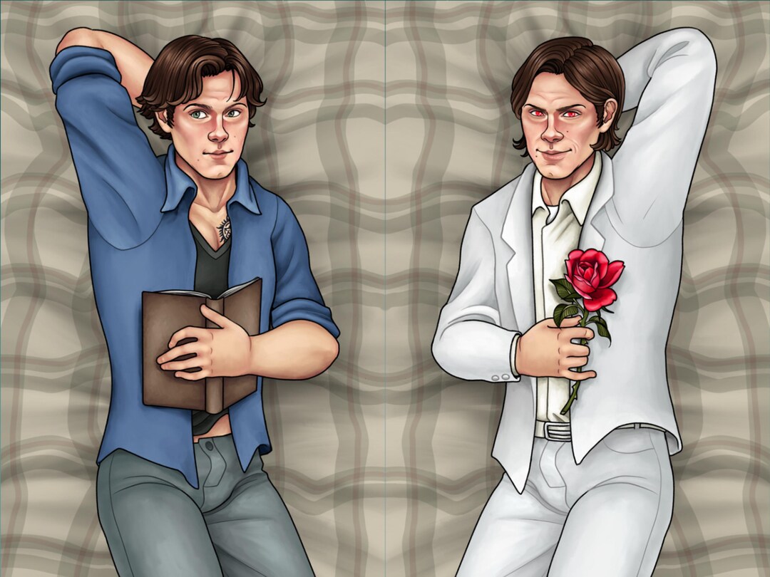 Sam Winchester Body Pillow Made to Order Double Sided Dakimakura - Etsy