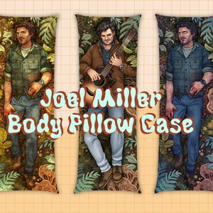Pedro Pascal/joel Miller Body Pillow — the Last of Us TV Show — Double ...