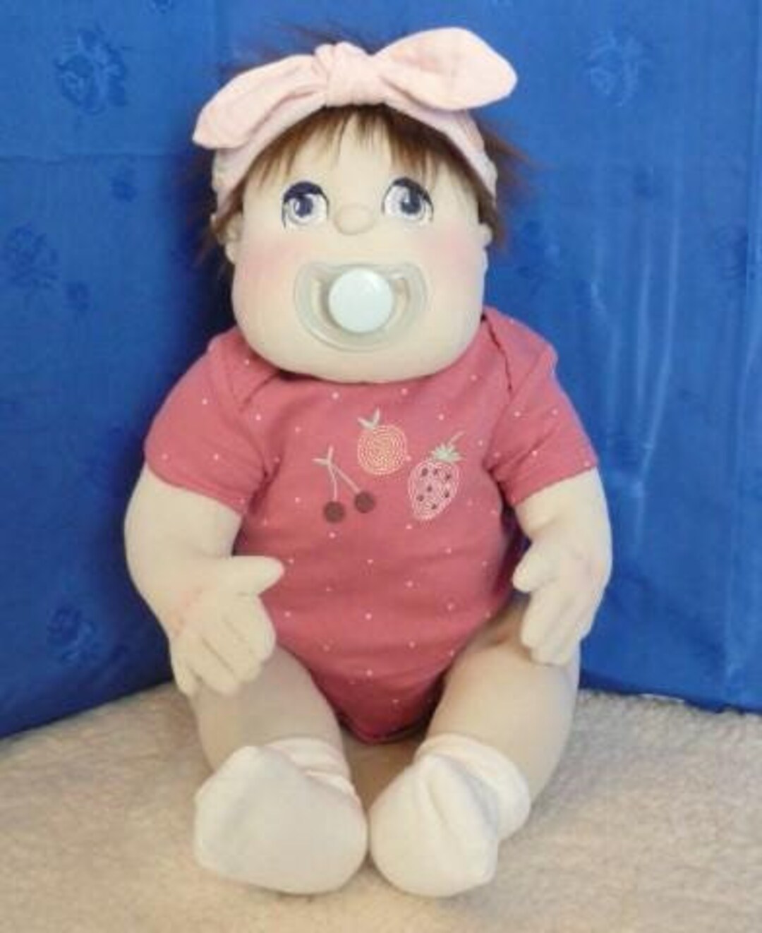 Emberly - Hand Sewn Soft Sculptured Baby Doll - Etsy