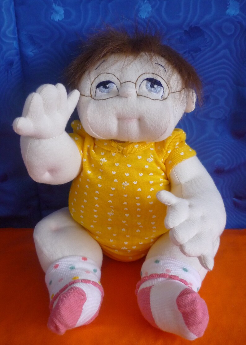 Samantha Hand Sewn Soft Sculptured Baby Doll - Etsy