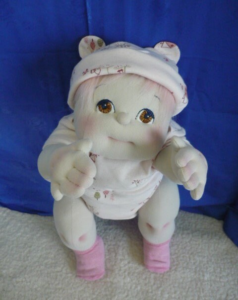 Inger Hand Sewn Soft Sculptured Baby Doll - Etsy