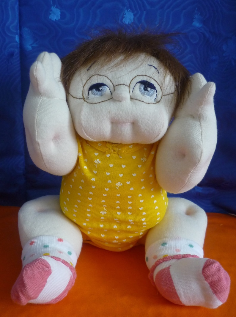 Samantha Hand Sewn Soft Sculptured Baby Doll - Etsy