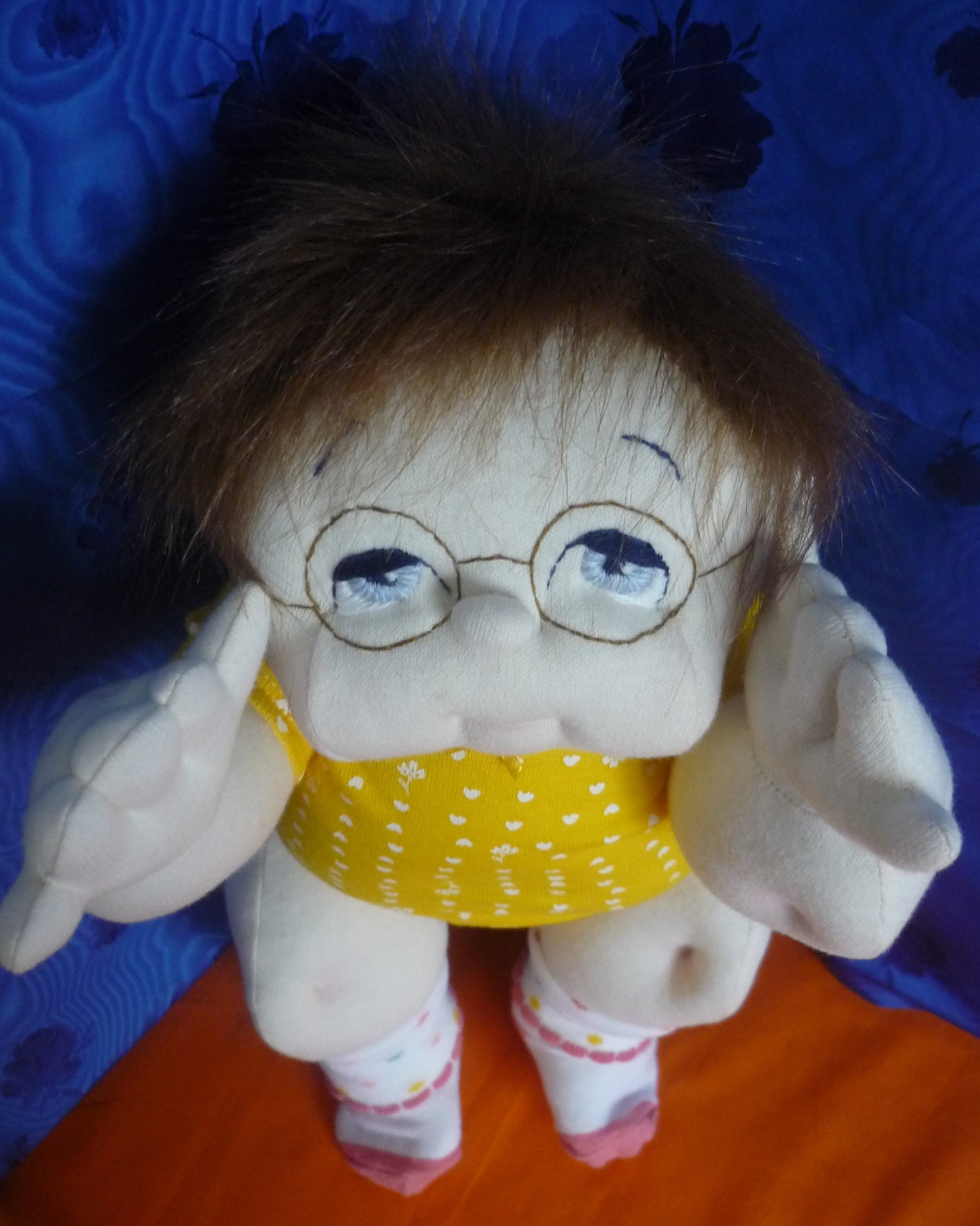 Samantha - Hand Sewn Soft Sculptured Baby Doll - Etsy