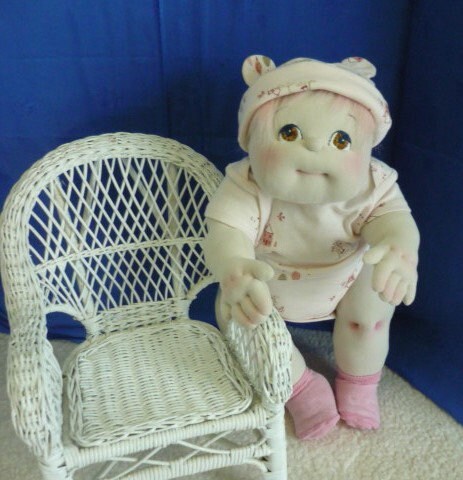 Inger Hand Sewn Soft Sculptured Baby Doll - Etsy