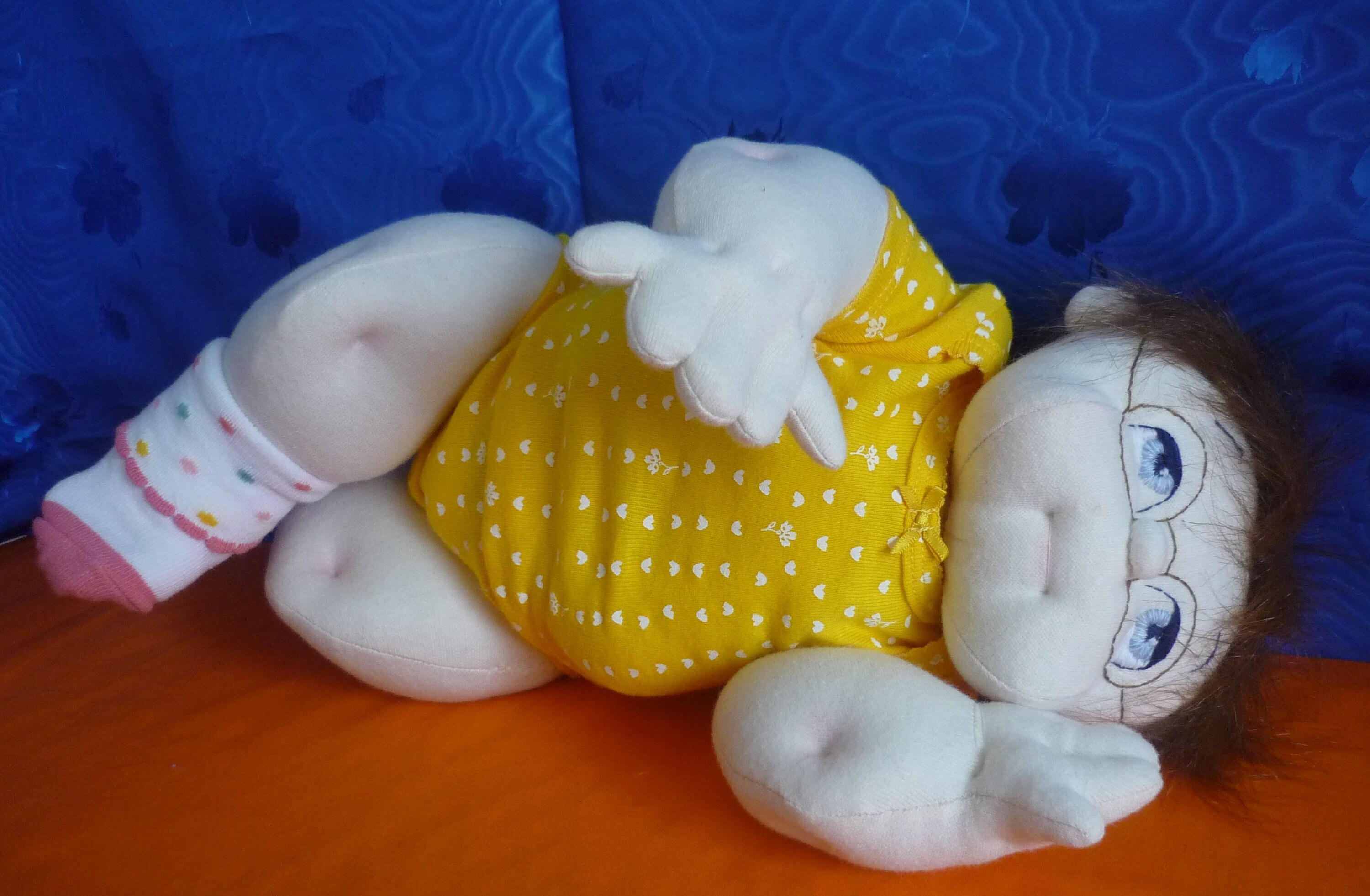 Samantha Hand Sewn Soft Sculptured Baby Doll - Etsy