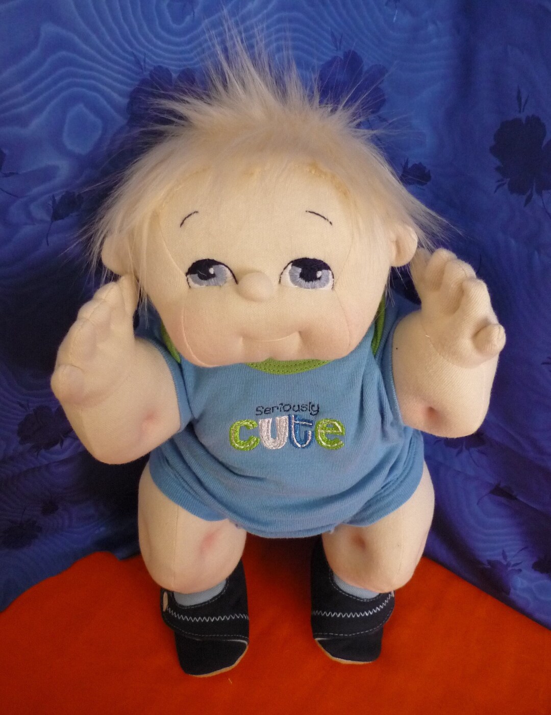 Bailey - Hand Sewn Soft Sculptured Baby Doll - Etsy