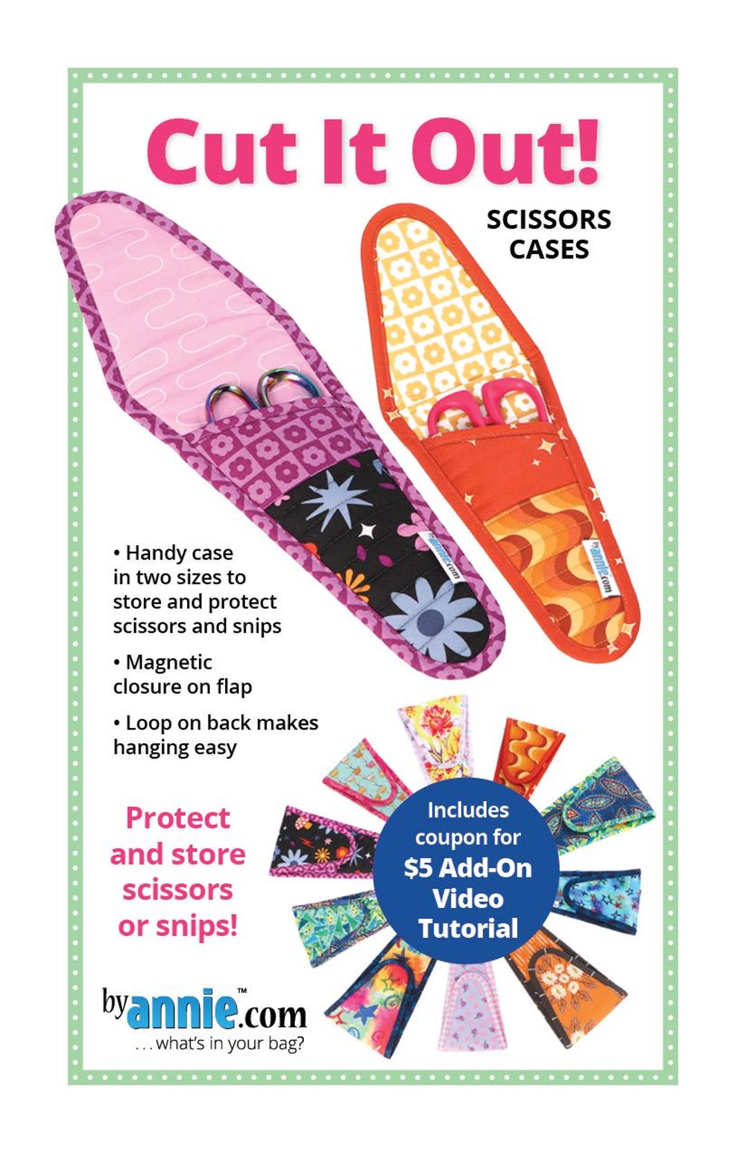By Annie Patterns, Cut It Out! Pattern , Gifts for Sewing, Sewing ...