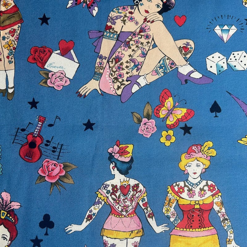 Large Print Fabric - Etsy