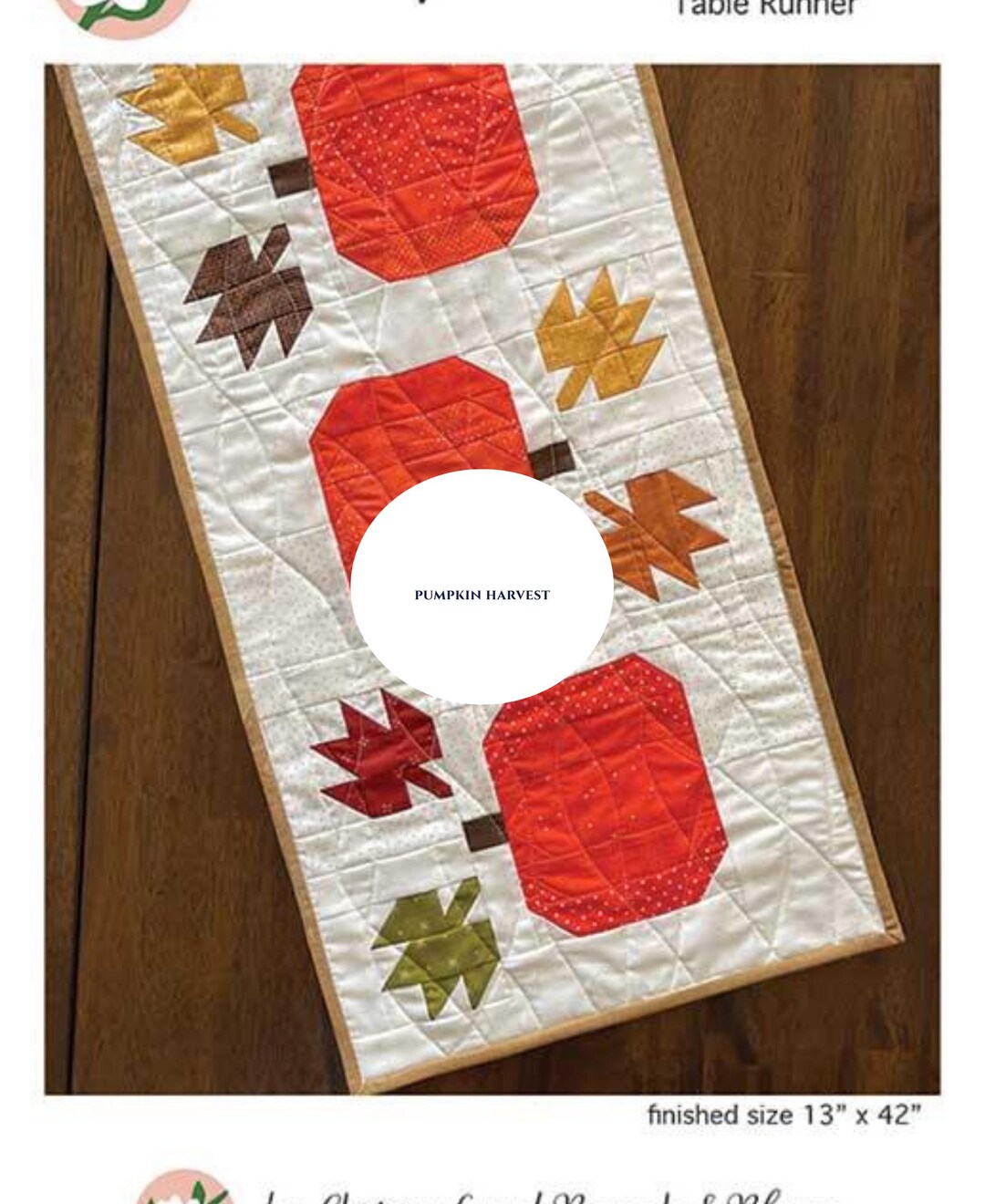Pumpkin Harvest Table Runner Pattern: Fall Quilt Pattern - Etsy
