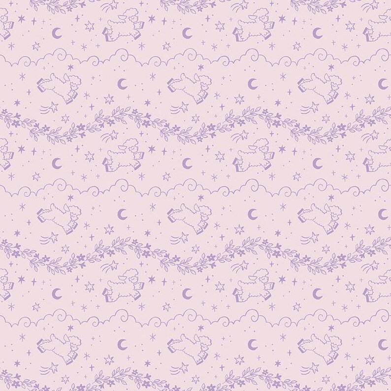 Twinkle Little Star Pink Fabric | Riley Blake Designs | Baby Girl ...