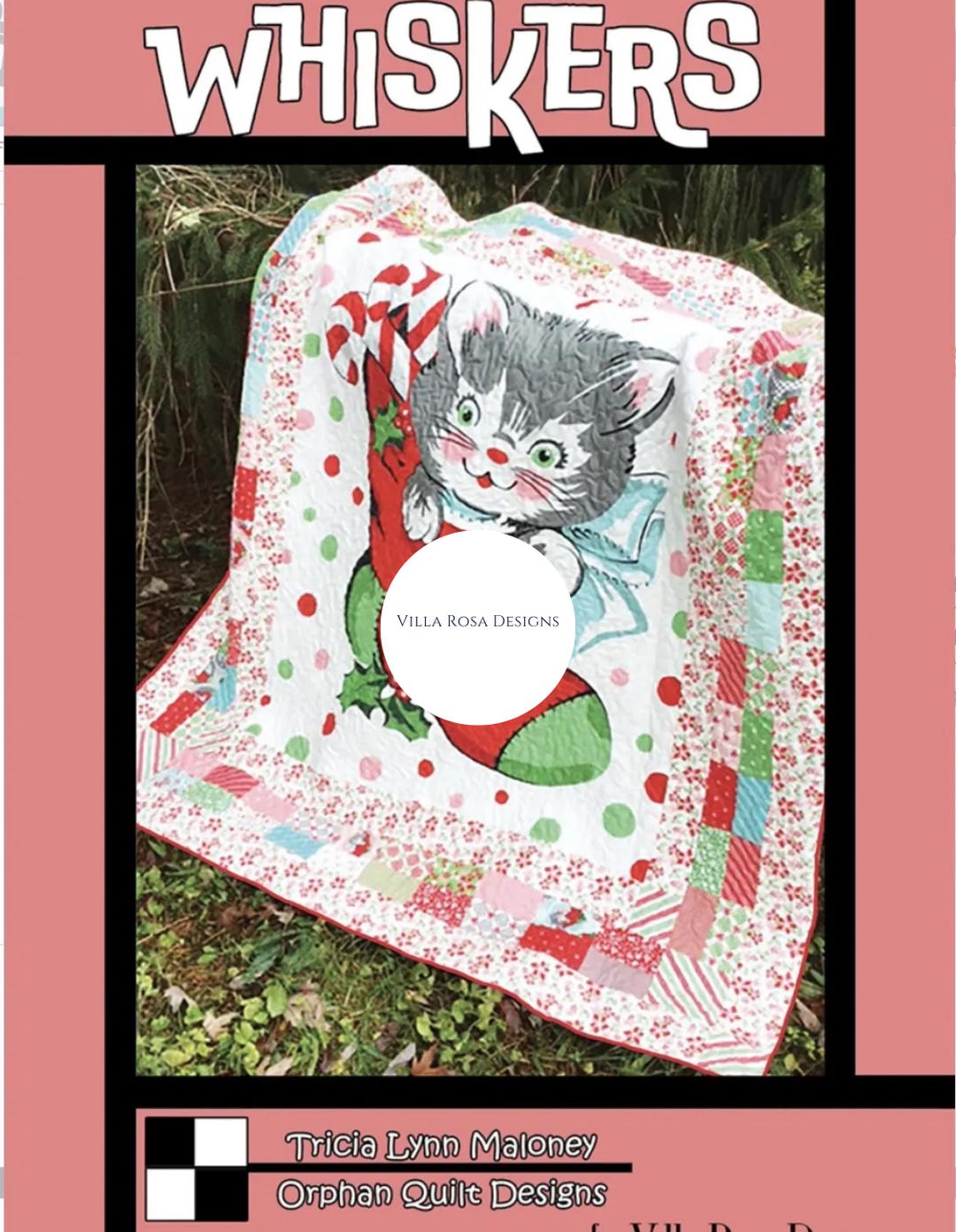 Whiskers Quilt Pattern With Fat Quarter: Easy Beginner Project - Etsy