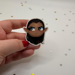 Vox Machina Chibi Stickers, Grog, Keyleth, Percy, Pike, Scanlan, Vax ...