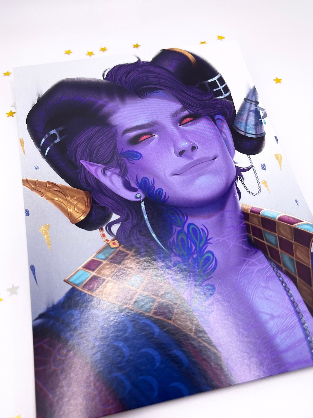 The Mighty Nein Art Prints, Beauregard Lionette, Caduceus Clay, Caleb ...