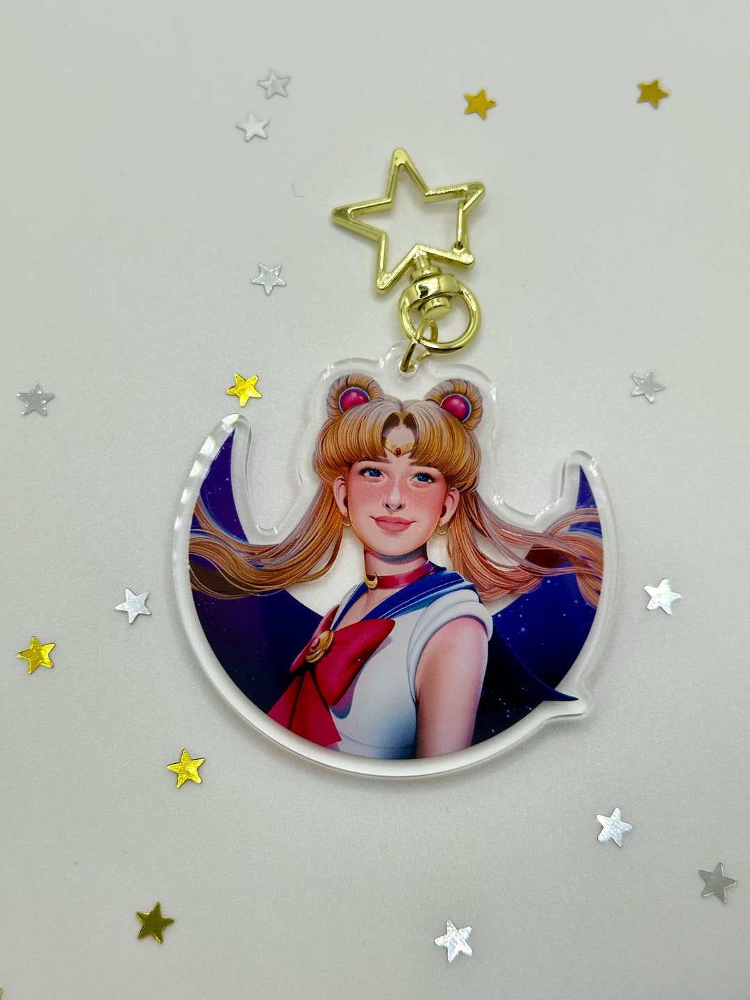 Sailor Moon, Usagi, Charm, Keychain, Hailiiz - Etsy