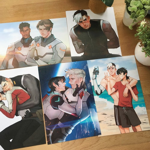 Team Voltron Poster Print Wall Art Decor Fanart Anime - Etsy