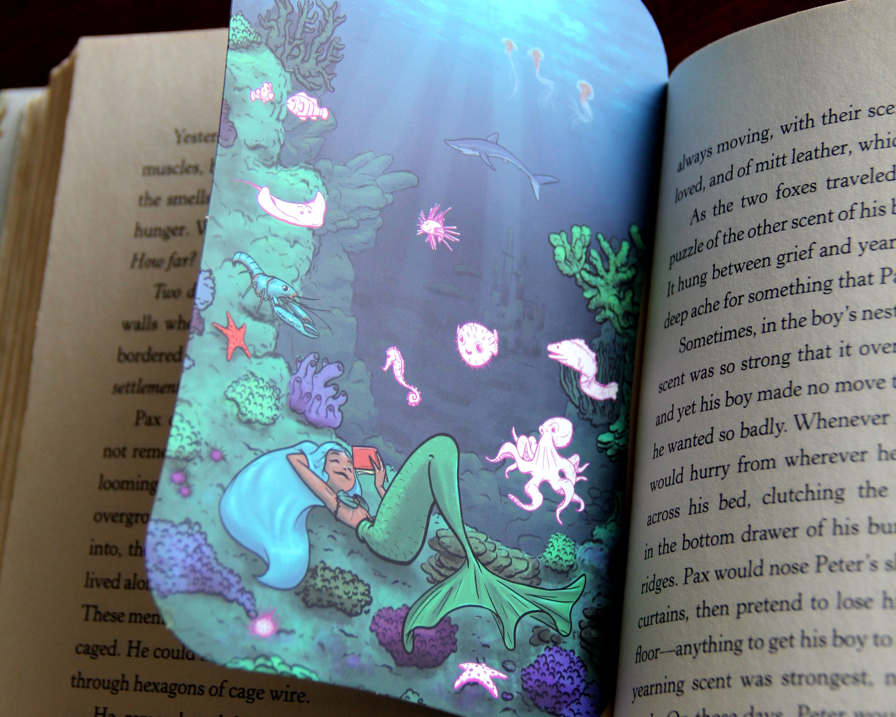 Mermaid Reading Reward Tracker Bookmark, Sticker, and Award Pin ...