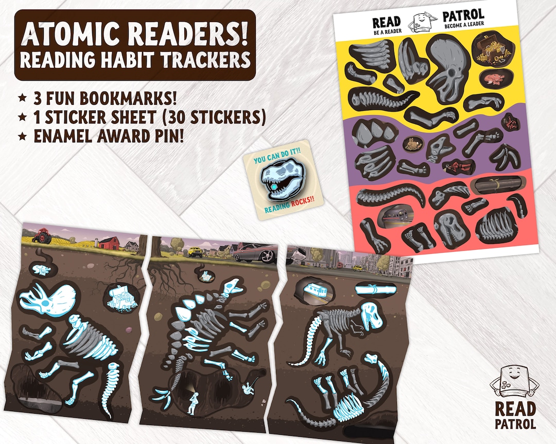 Reading Rewards Kids Reading Tracker Reading Habit Children's Rewards ...