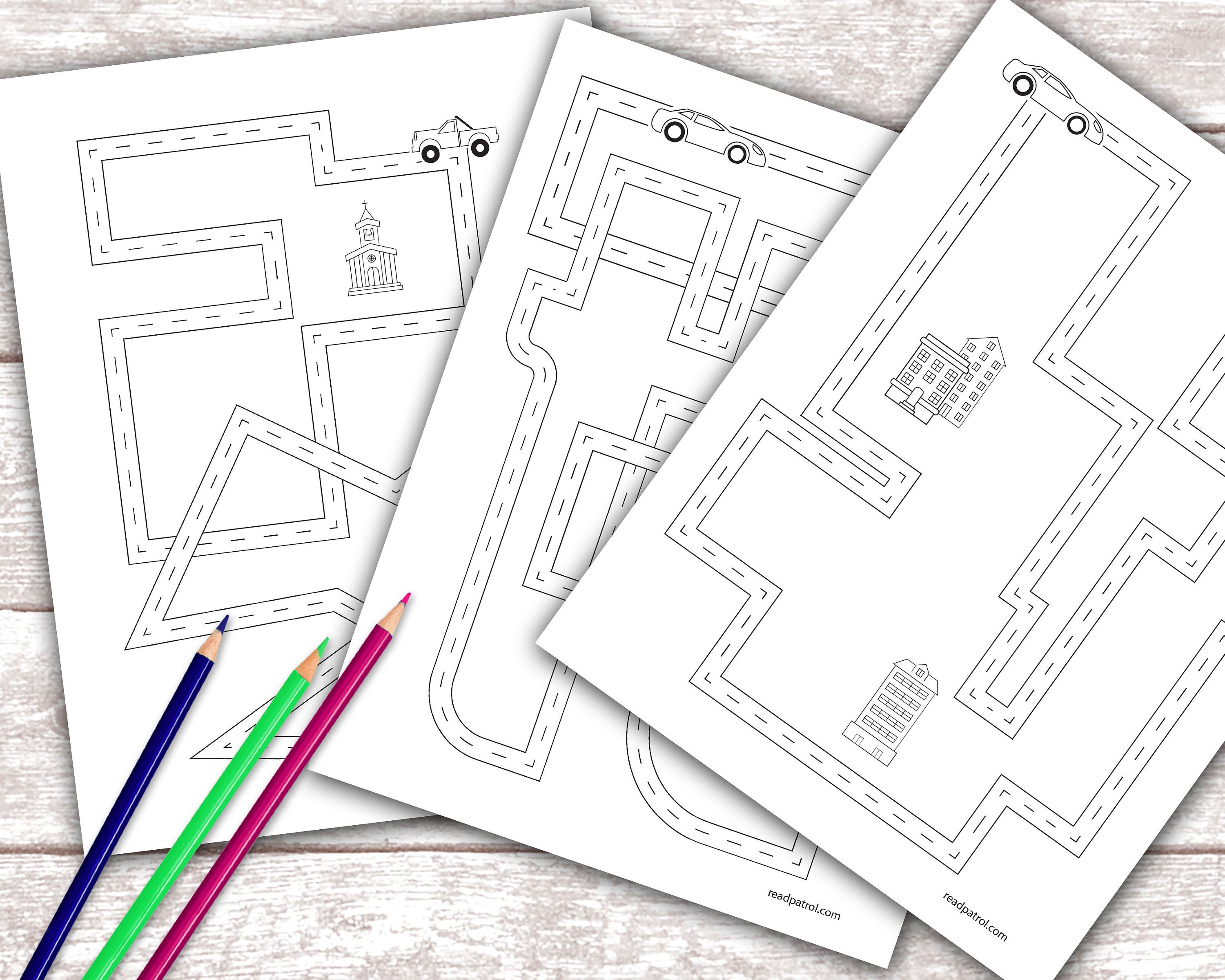 Printable Dexterity Trainers Children's Fine Motor Skills Hand-eye ...