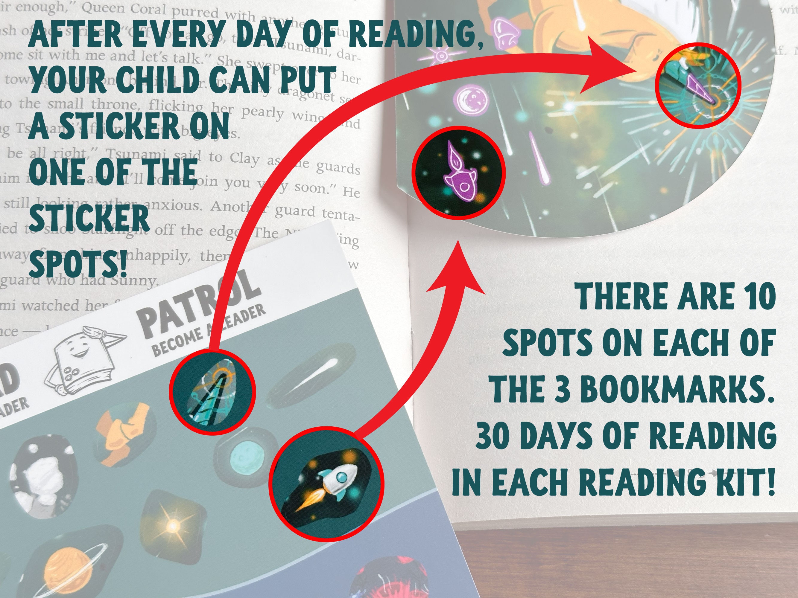 Reading Reward Tracker Student Encouragement Habit Builder Kids Book ...