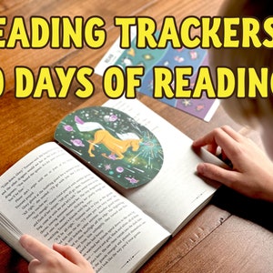 Reading Reward Tracker Student Encouragement Habit Builder Kids Book ...