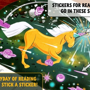 Reading Reward Tracker Student Encouragement Habit Builder Kids Book ...