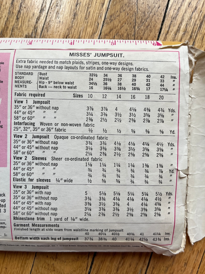 Simplicity 9451, Cut & Complete, Palazzo Pant Jumpsuit, Cutout Jumpsuit ...